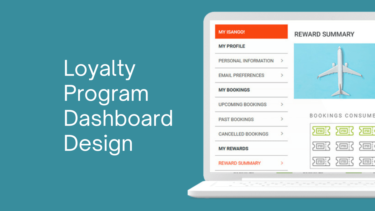 Loyalty Program Dashboard Design for Isango! (2017) – Meenakshi Bose